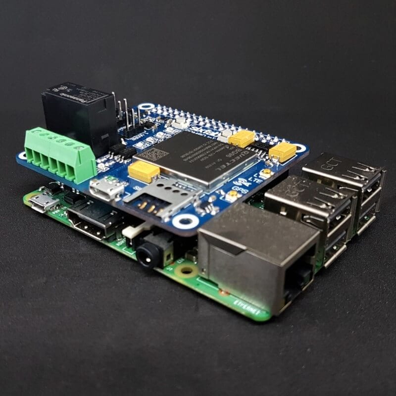 Cellular IoT Application HAT for Raspberry Pi | LTE-M & NB-IoT | Sixfab