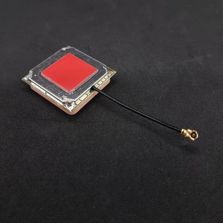 Internal Active GPS Patch Antenna - 15dB - 25mm x 25mm - u.FL Plug - Sixfab