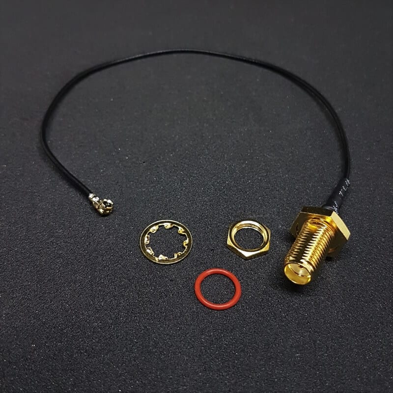 Waterproof SMA to u.FL RF Adapter Cable - 150mm - Sixfab