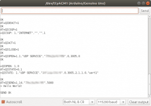 Basic UDP Communication Tutorial for Sixfab Arduino Cellular IoT Application Shield - Sixfab