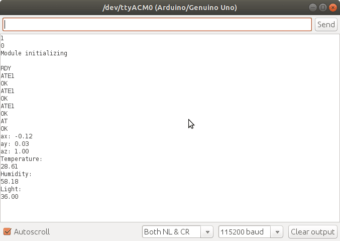 Sensor Test Tutorial For Sixfab Arduino Cellular Iot Application Shield Sixfab