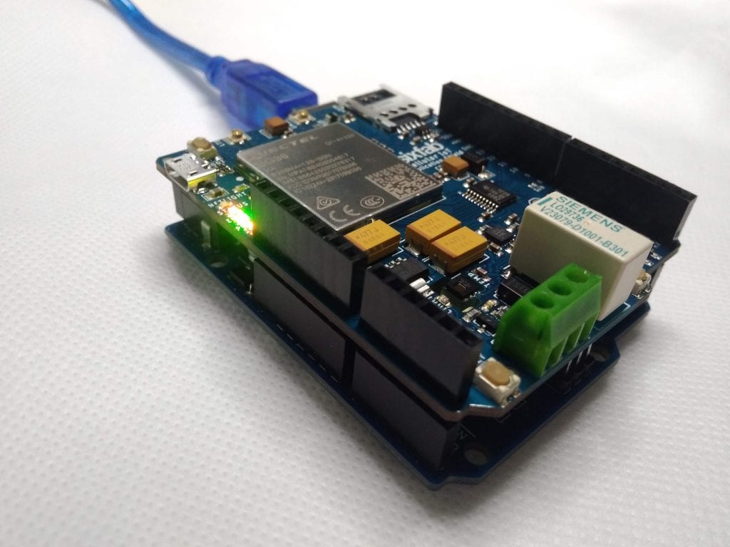 Sensor Test Tutorial For Sixfab Arduino Cellular Iot Application Shield Sixfab