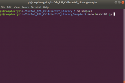 Basic UDP Communication Tutorial for Sixfab RPi Cellular IoT Application Shield - Sixfab