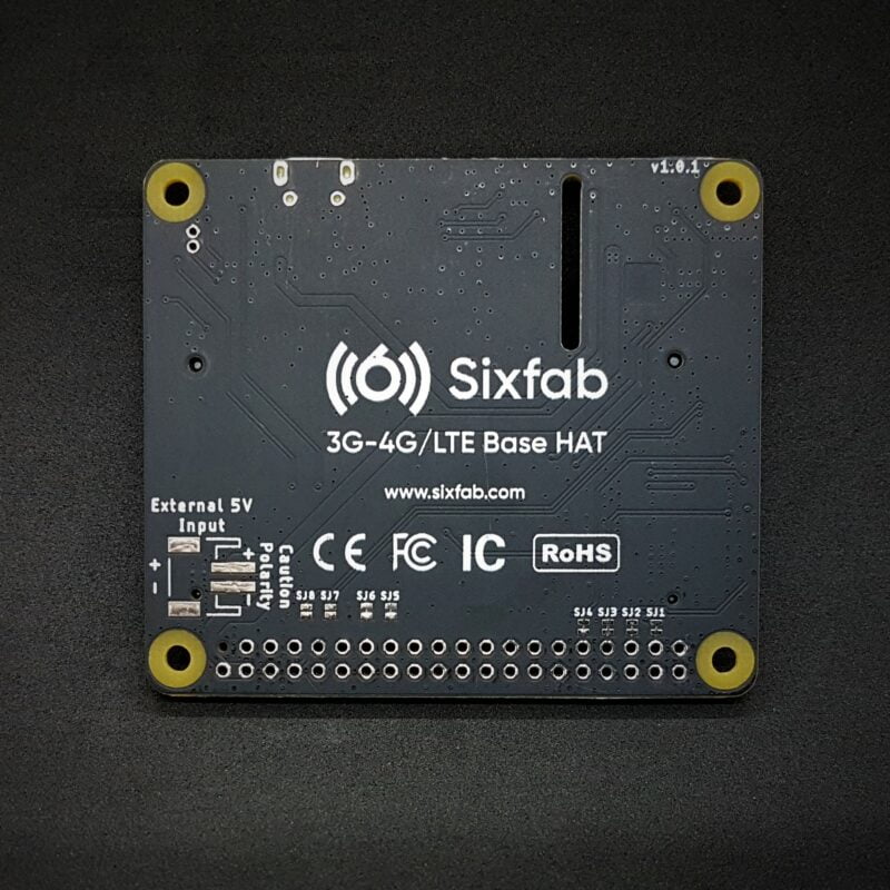 Raspberry Pi 3G/4G-LTE Base HAT