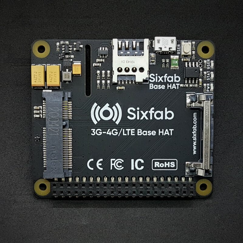 Raspberry Pi 3G/4G-LTE Base HAT
