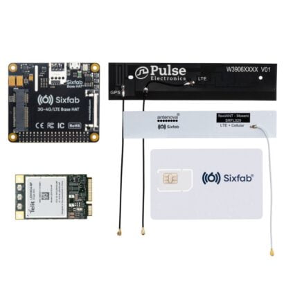 Raspberry Pi 4G/LTE Modem Kit - Sixfab