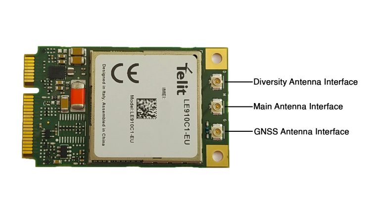 Telit LE910C4 Mini PCIe LTE CAT4 Module - Sixfab