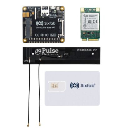 Raspberry Pi Cellular IoT Kit (LTE-M) - Sixfab