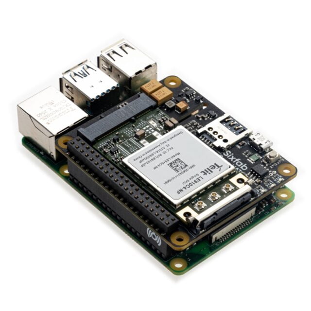 Raspberry Pi 3G/4G-LTE Base HAT