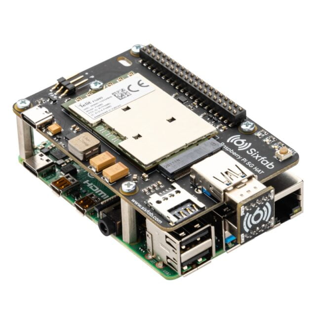 Sixfab 5G Development Kit for Raspberry Pi - Sixfab