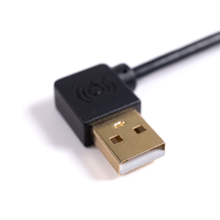 Right Angle Micro USB Cable - USB 2.0 A-Male to Micro B - Sixfab